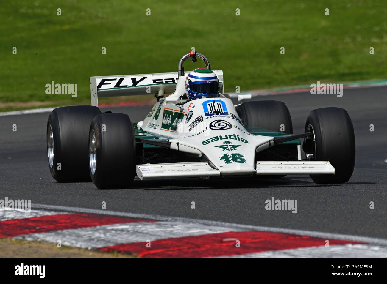 Mark Hazell, Williams FW08C, Masters Racing Legends for 1966-1985 F1 ...