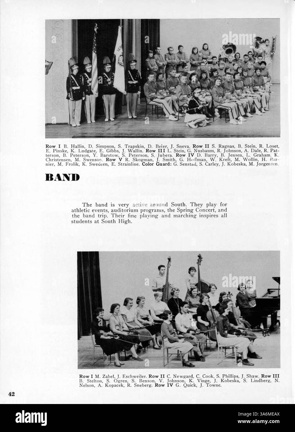 The South High Yearbook from 1955 documents the highlights of the 1954 ...