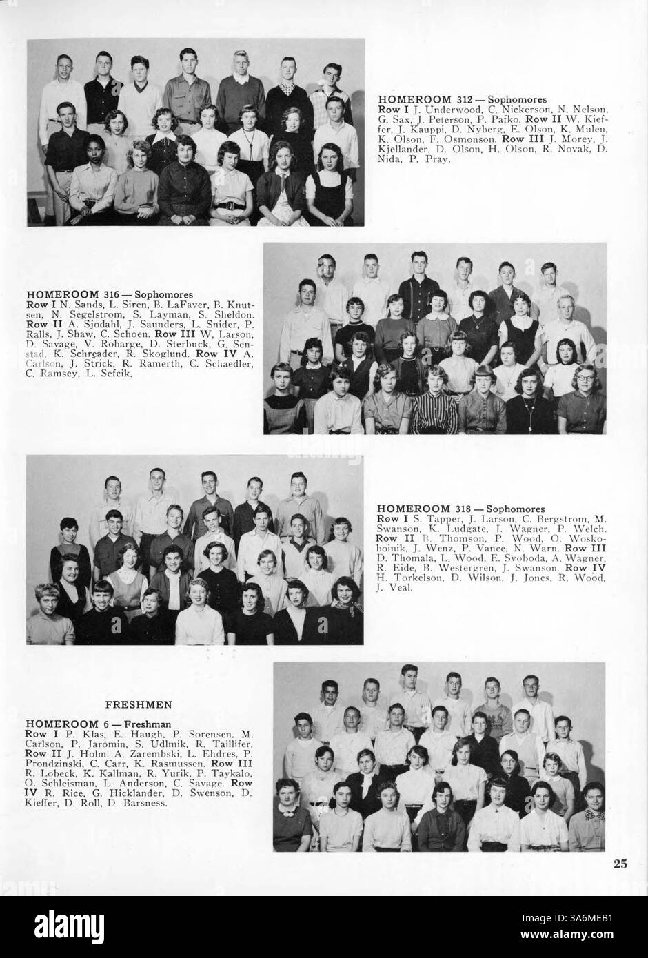 This south high yearbook from 1955 highlights the accomplishment hi-res ...