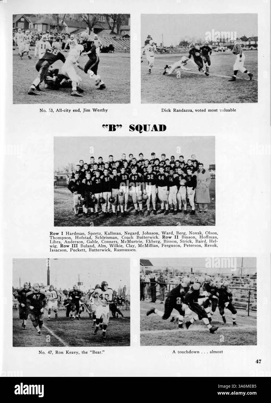 This 1955 yearbook of south high school records the activities hi-res ...