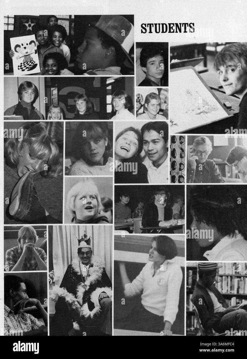 Hesperian Eighty-Two, the 1982 West High Yearbook, features the student ...