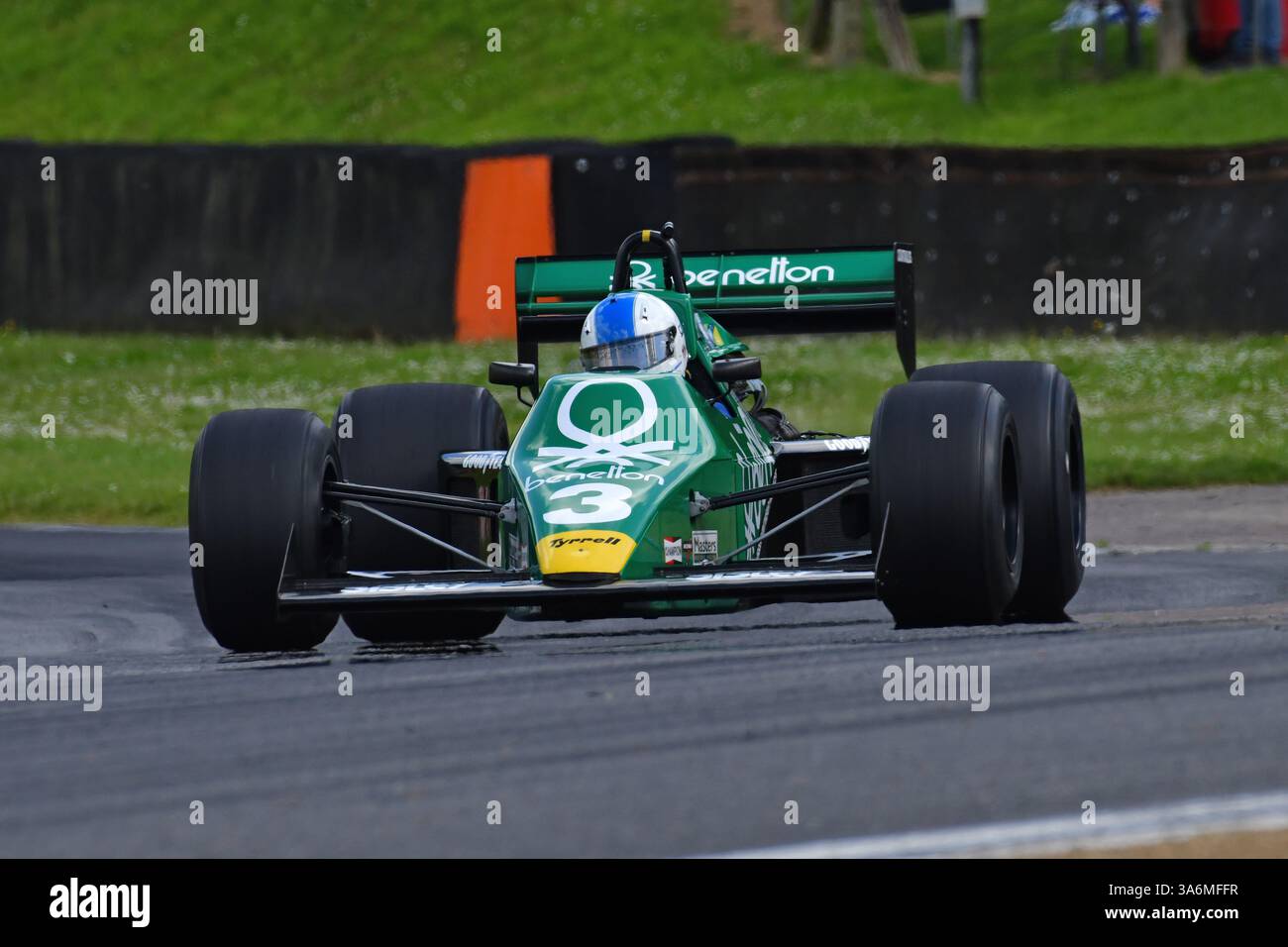 Ian Simmonds, Tyrrell 012, Masters Racing Legends for 1966-1985 F1 Cars ...