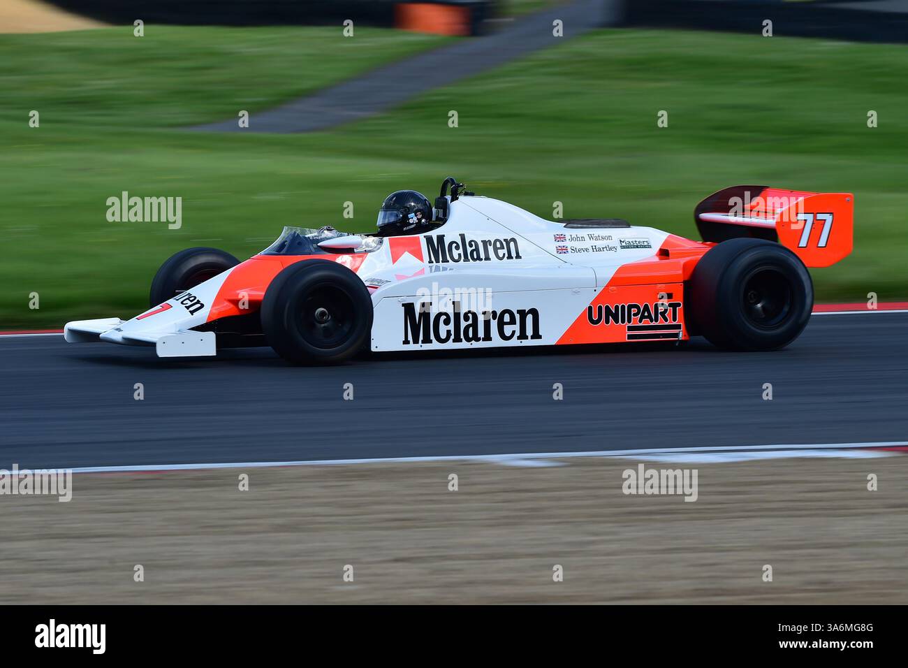 Steve Hartley, McLaren MP4/1, Masters Racing Legends for 1966-1985 F1 ...