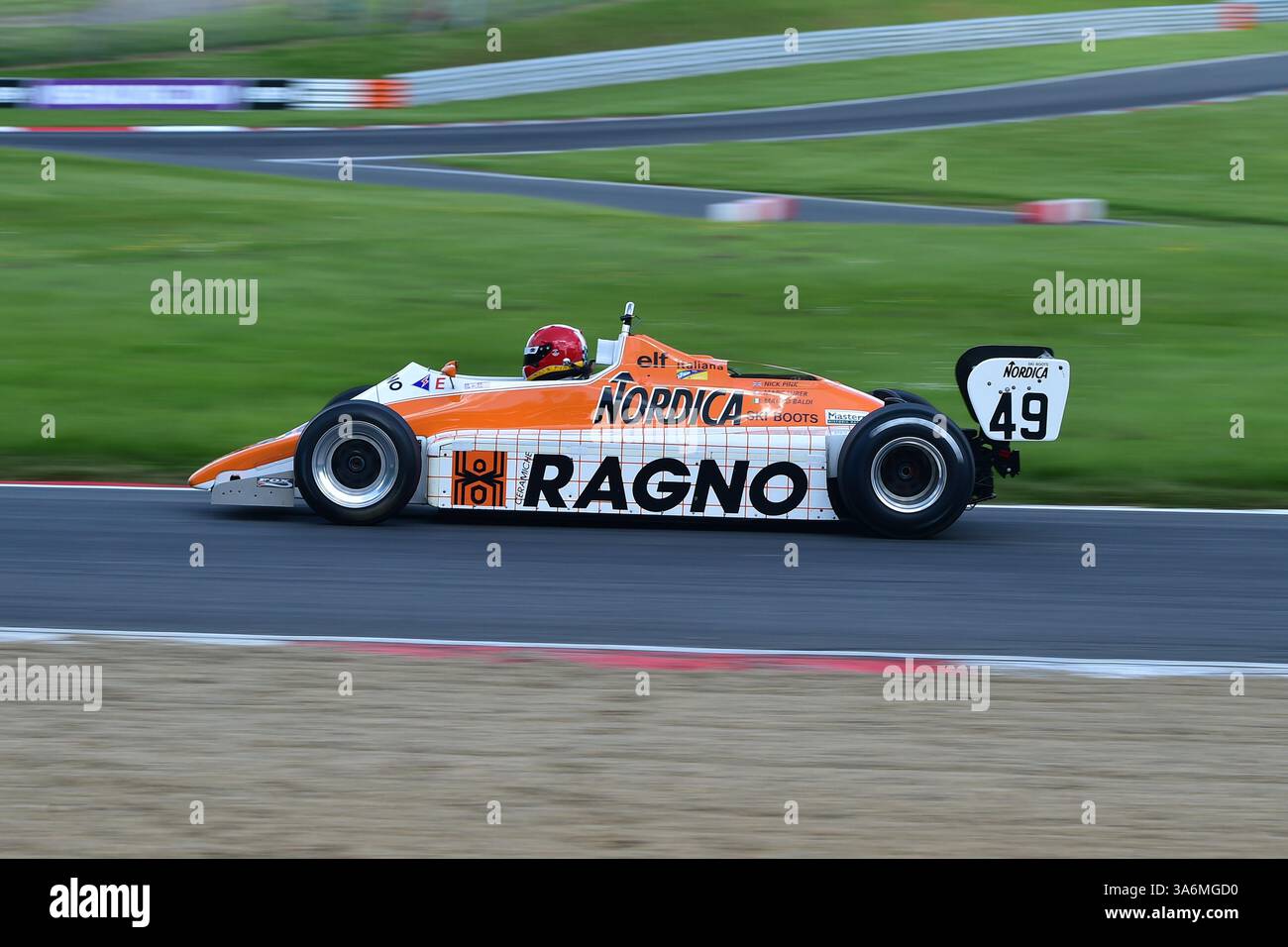 Nick Pink, Arrows A5, Masters Racing Legends for 1966-1985 F1 Cars, Masters Racing Legends, two ...