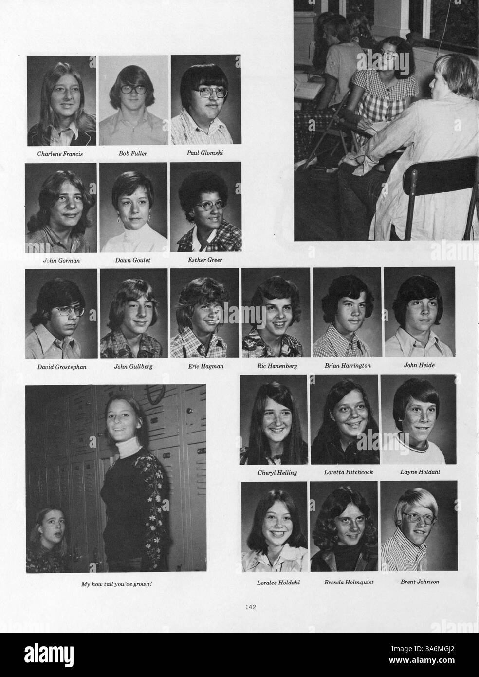 This 1974 Antler yearbook from Minnehaha Academy showcases various ...