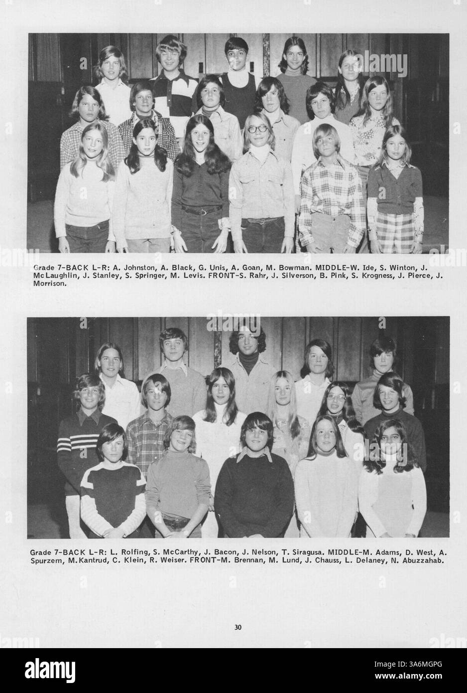 Blake Middle School's 1975 yearbook captures important moments ...