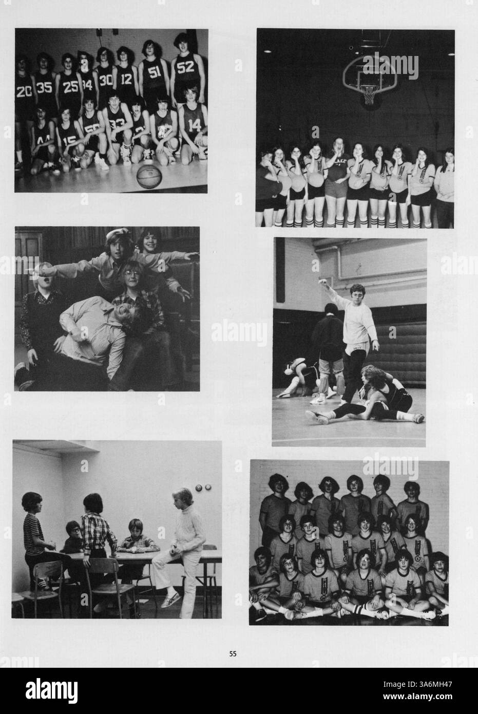 This 1975 Blake Middle School yearbook provides a comprehensive look at ...