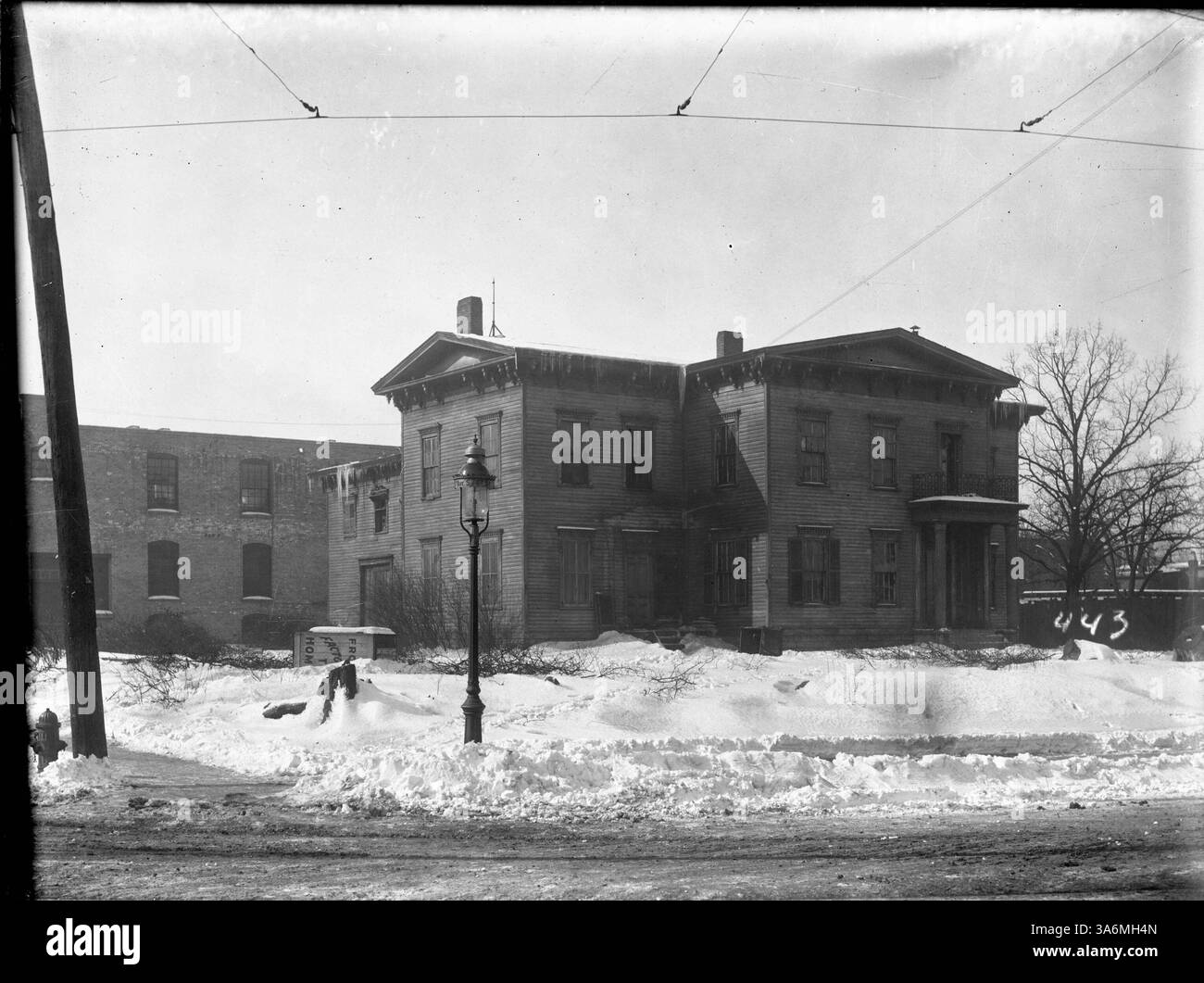 Doctor A.A. Ames' house, built in 1857, was an important historical ...
