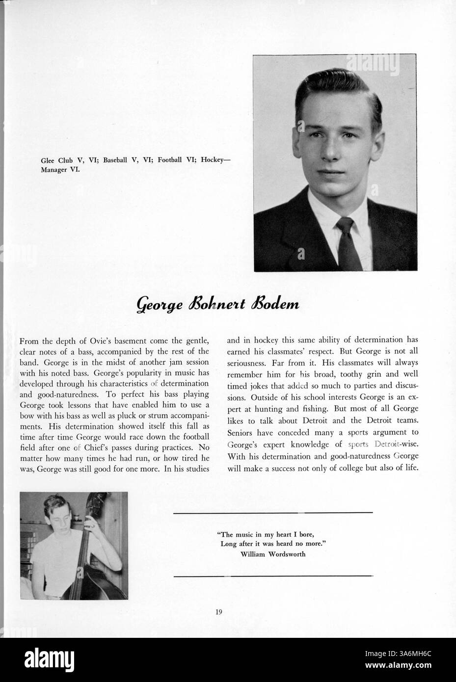 The 1954 'CALL O' PAN' yearbook from Blake School commemorates the ...