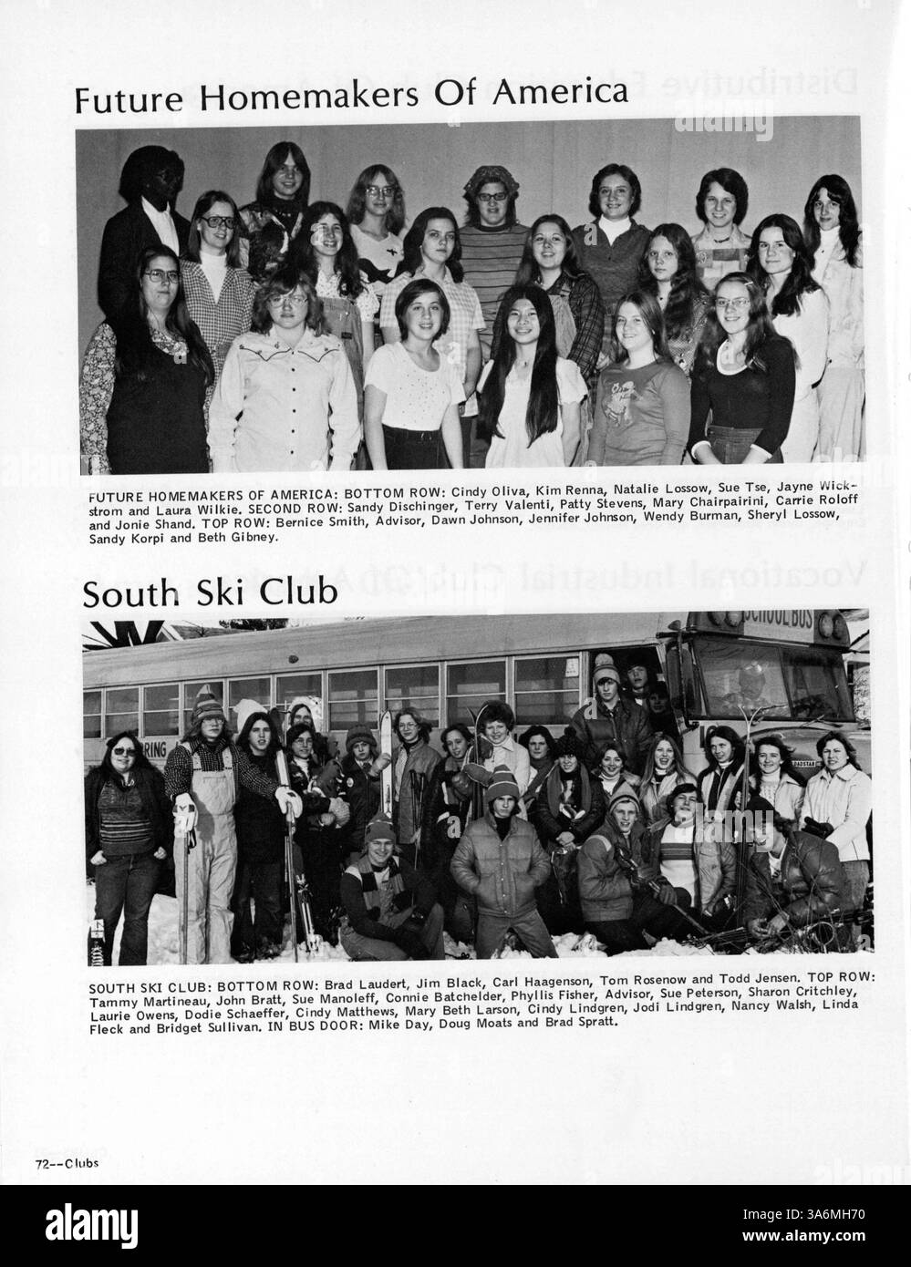 This 1976 'Seventy Six Tiger' yearbook from South High School captures ...