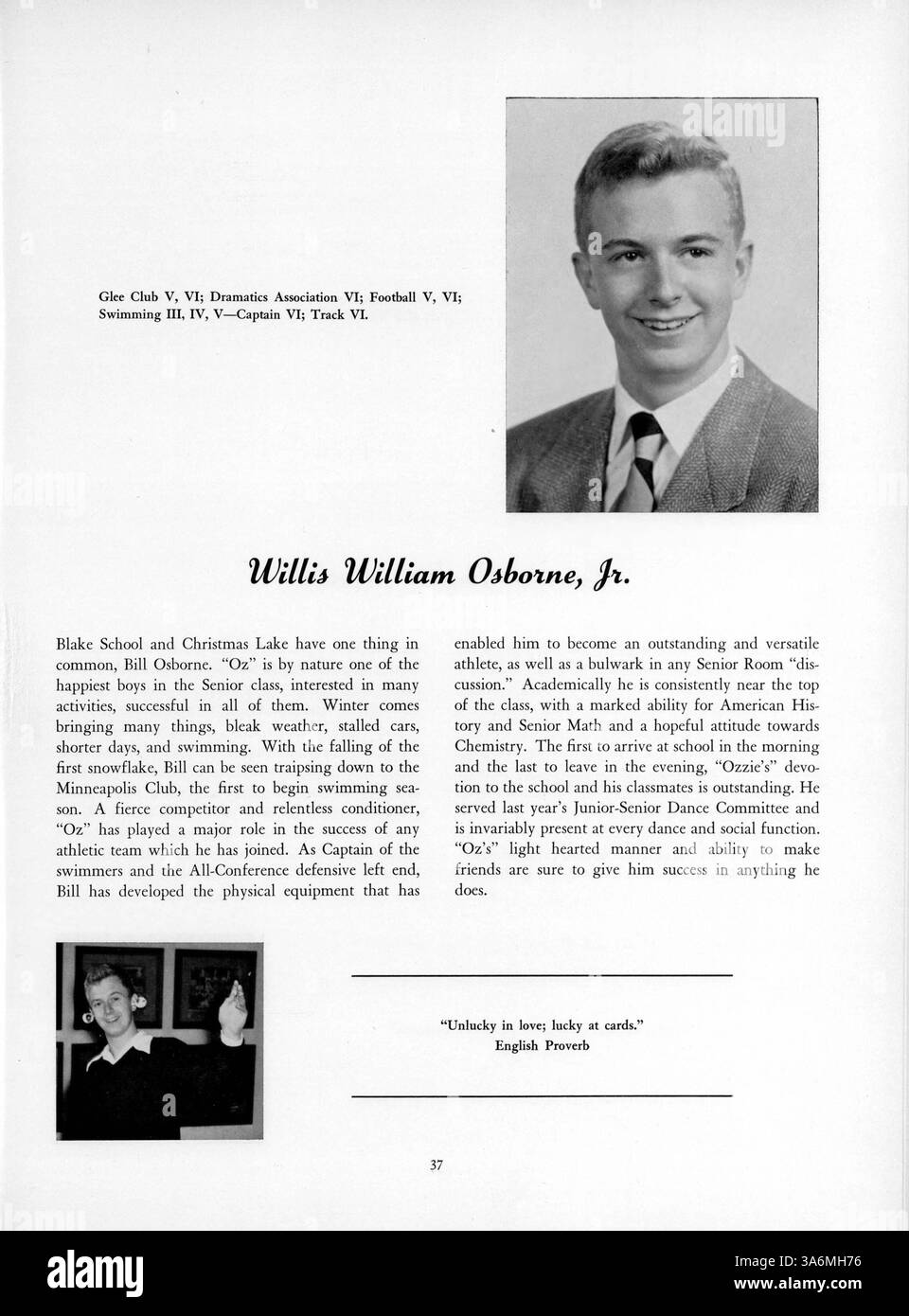 Blake School’s 1954 yearbook, 'CALL O' PAN', offers a snapshot of ...