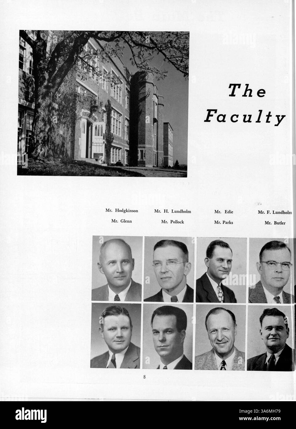 The 1954 Blake High School yearbook, 'CALL O' PAN', documents the ...