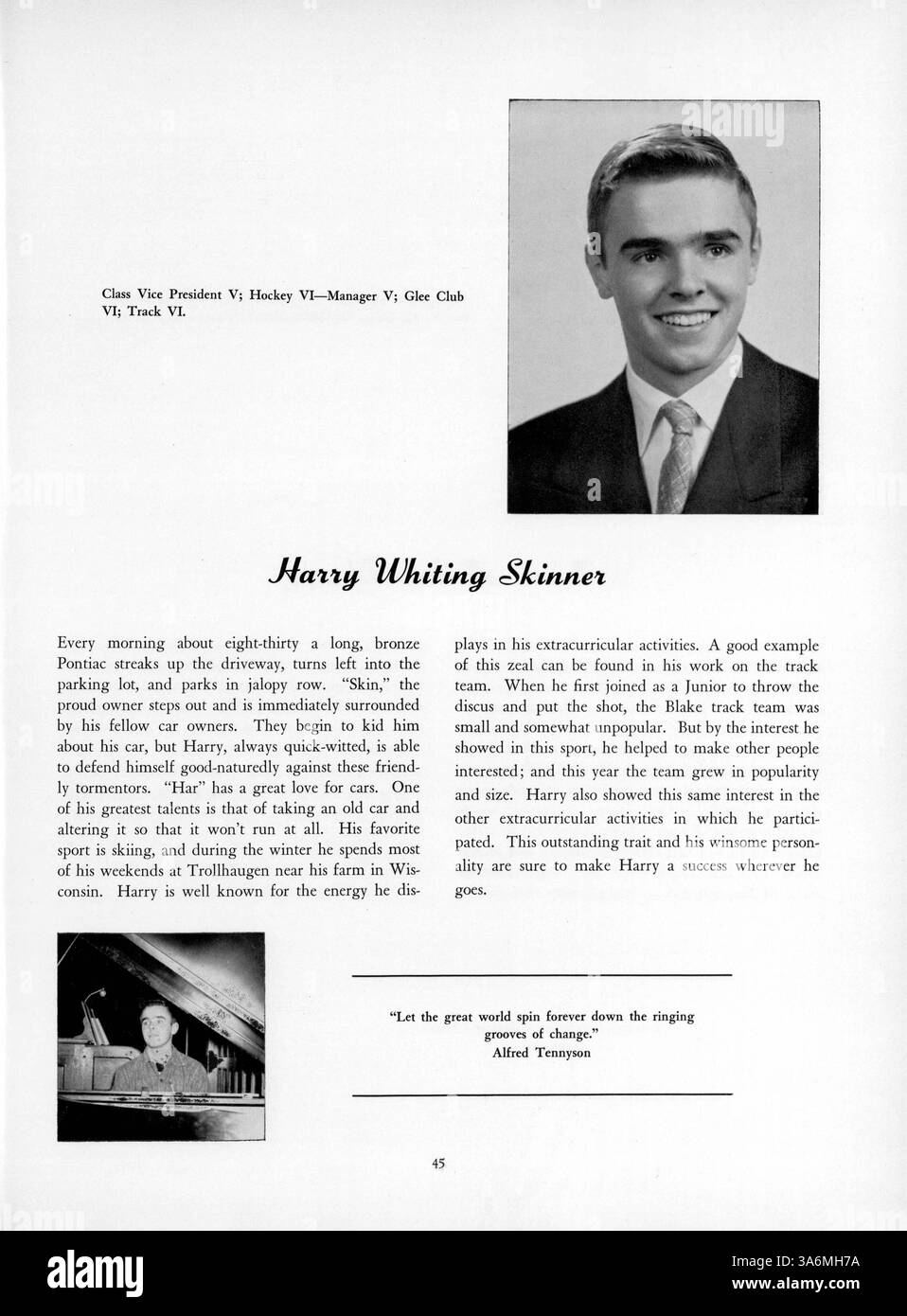 Blake School’s 1954 yearbook, 'CALL O' PAN', showcases key aspects of ...