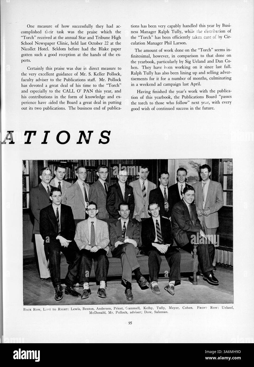 The 1954 Blake Yearbook offers a look into the daily life at Blake ...