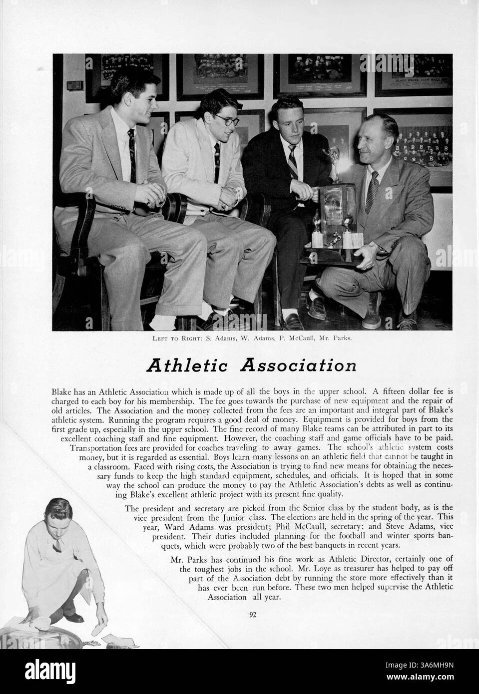 The 1954 Blake Yearbook provides a detailed account of the students ...