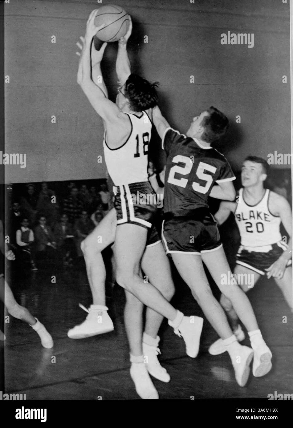 The 1954 Blake Yearbook documents the students, teachers, athletic ...