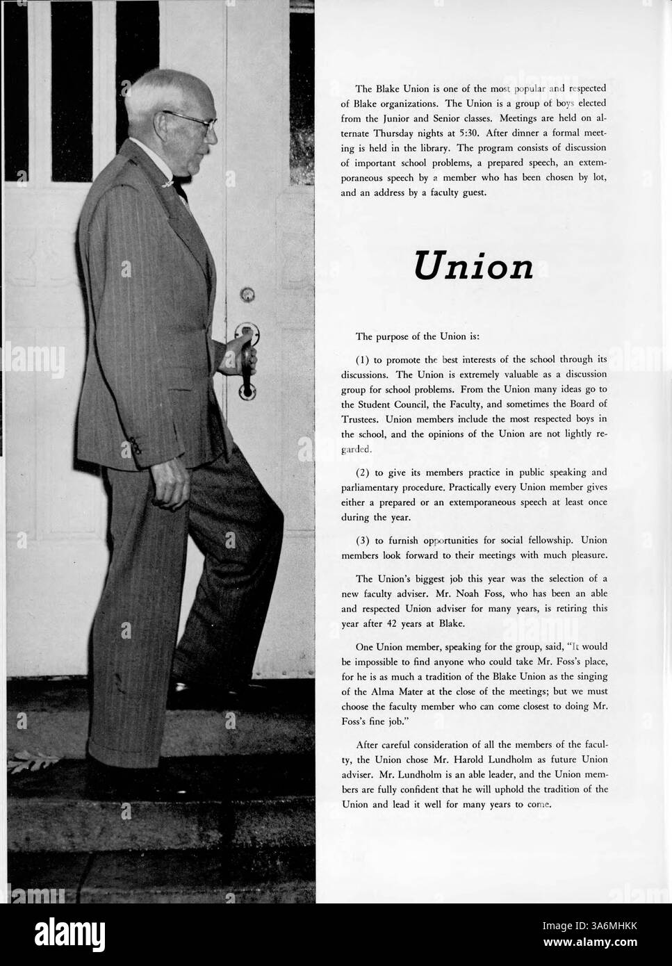 This high school yearbook from 1954 captures important moments from the ...