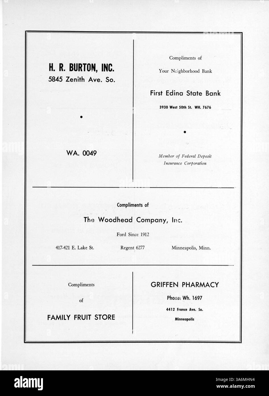 This high school yearbook from 1954 highlights the students, teachers ...