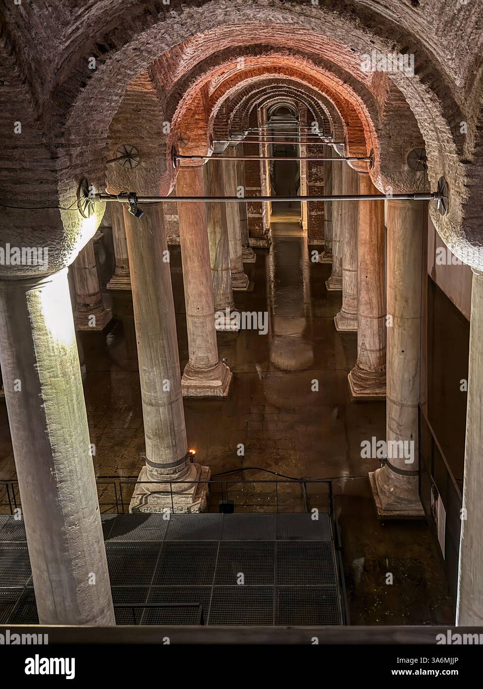Basilica Cistern with Majestic ancient underground chamber featuring ...