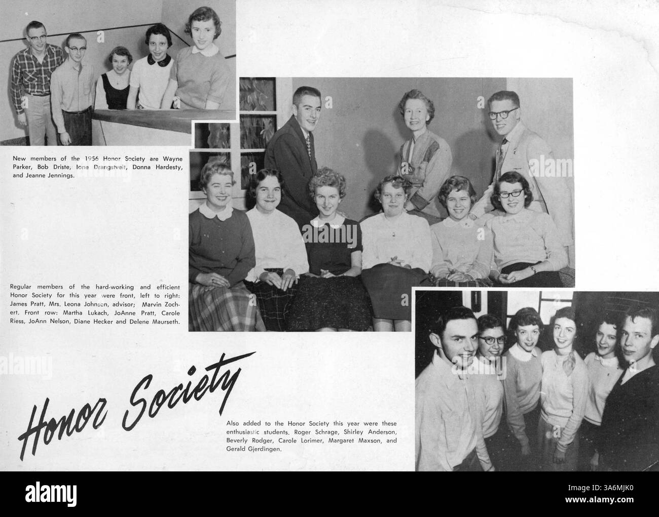The 1956 'Bloomington Bear' yearbook documents key events and student ...