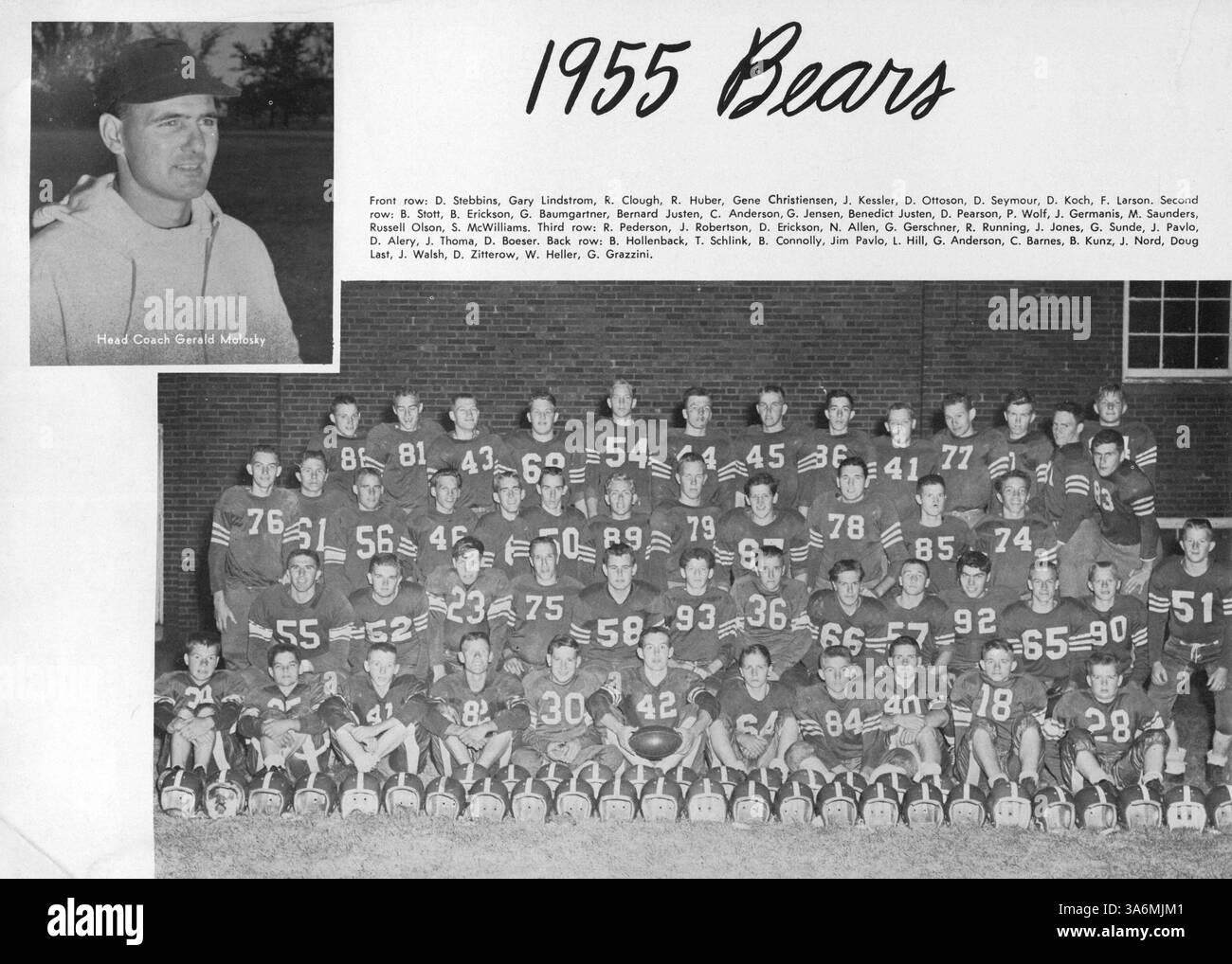 Yearbook documents the school year of 1955 1956 at bloomington high hi ...