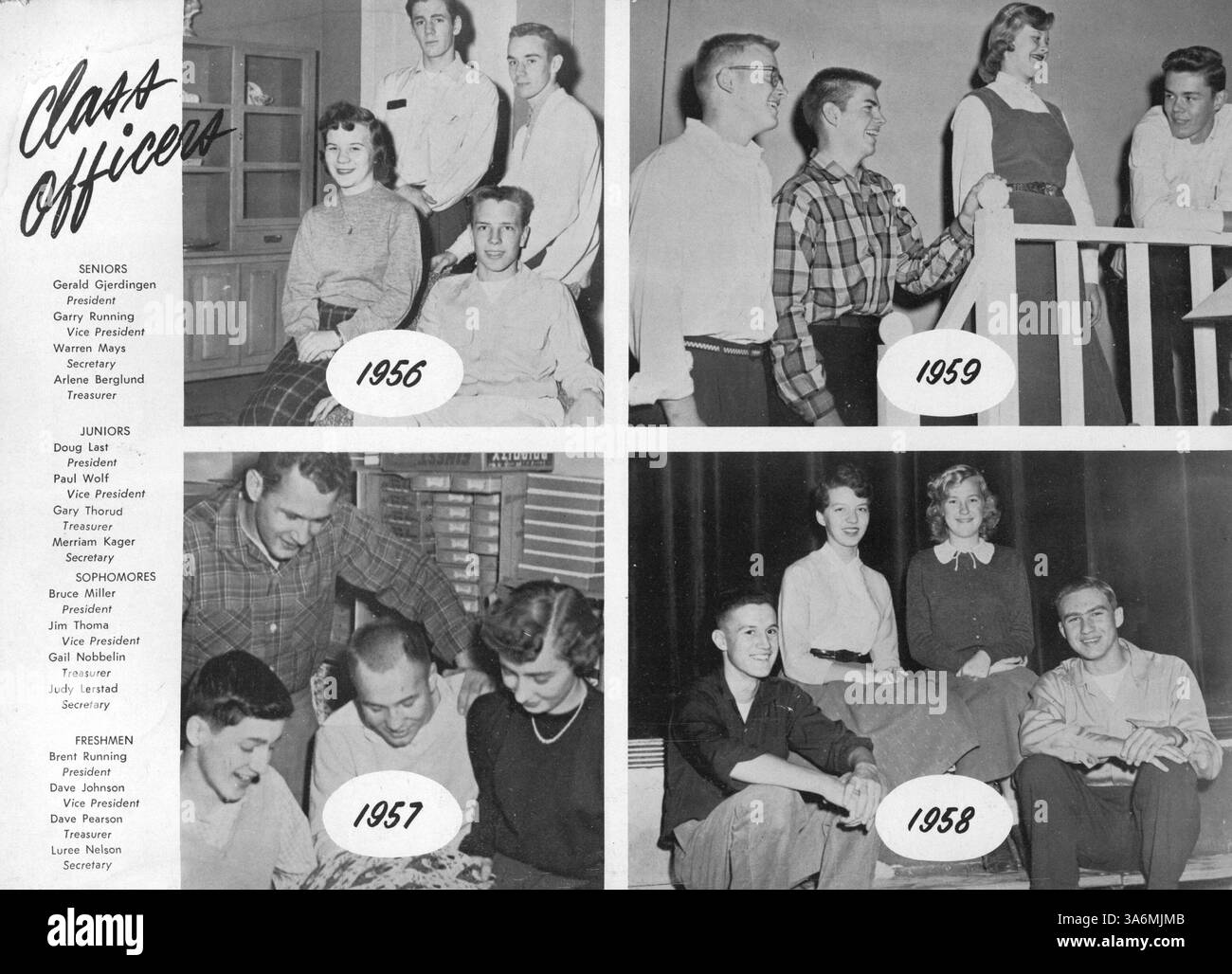 The 1956 'Bloomington Bear' yearbook showcases the year’s highlights ...