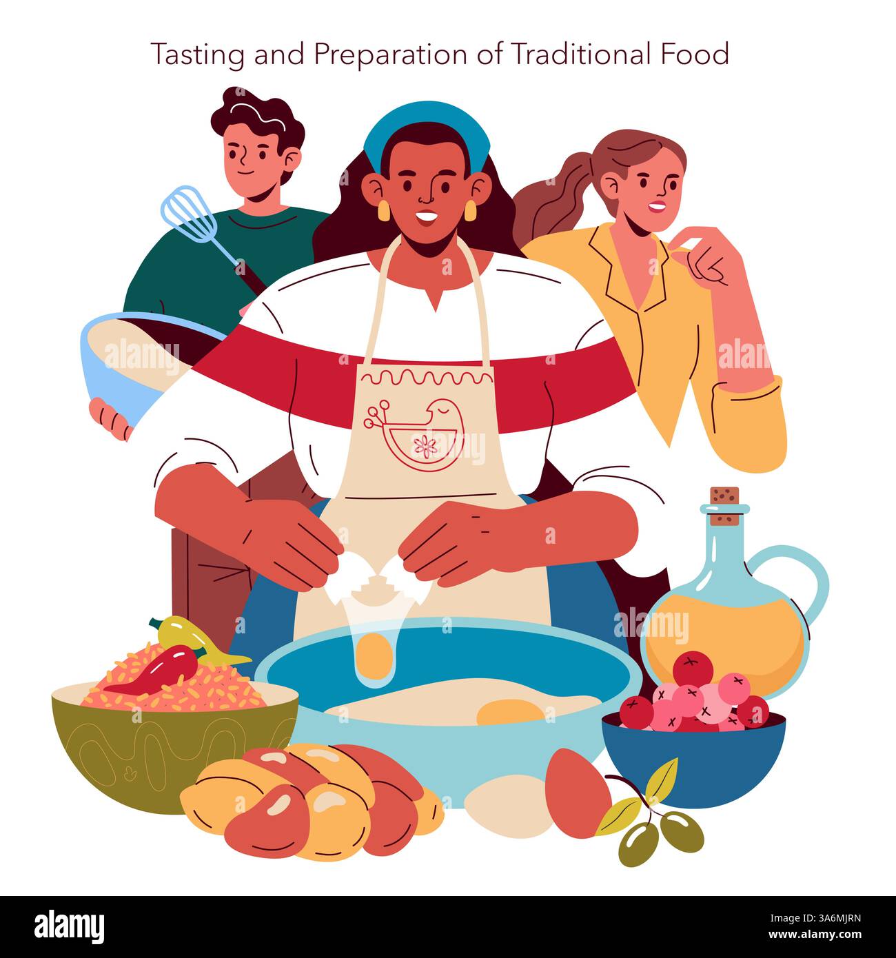 Traditional cooking methods come to life through the tasting and ...