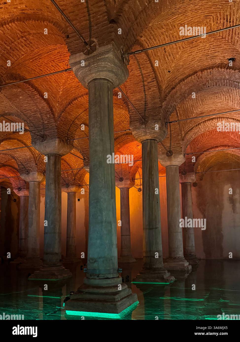 Basilica Cistern with Majestic ancient underground chamber featuring ...