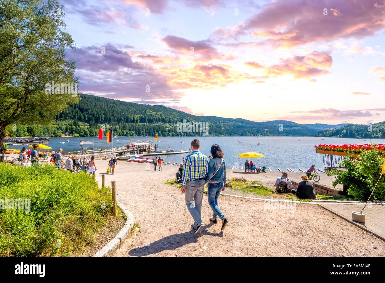 Titisee Lake, Neustadt, Germany Stock Photo - Alamy
