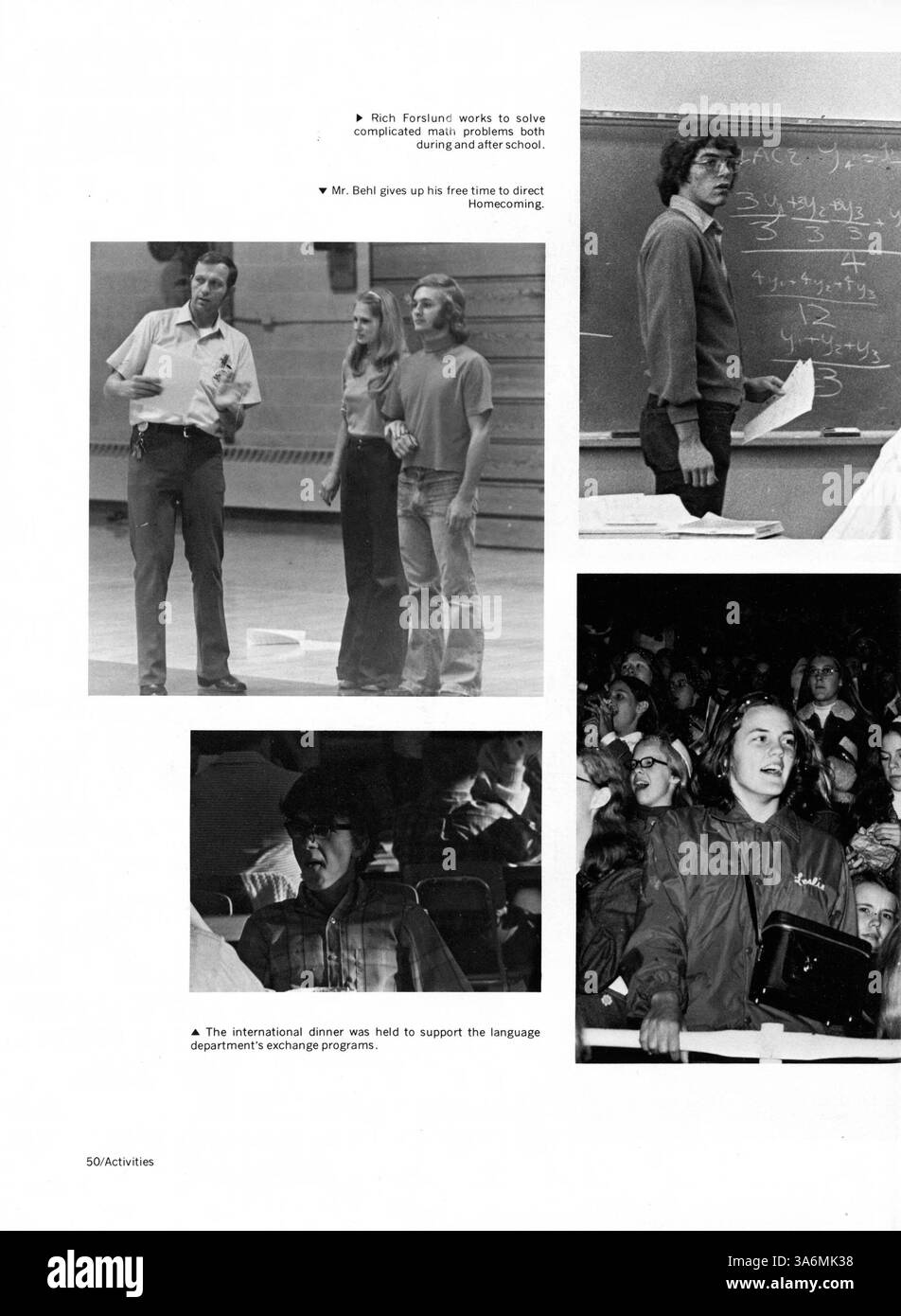 The 1974 'Aurean' yearbook from Richfield High School commemorates the ...