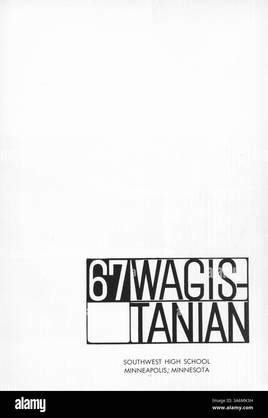 The 1967 Southwest High Yearbook captures the key moments of the 1966 ...