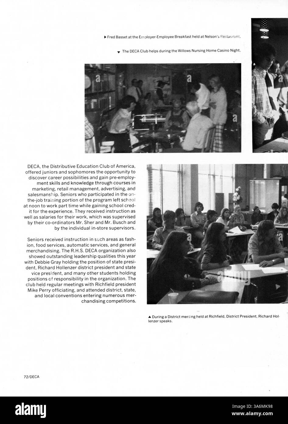 The 1974 'Aurean' yearbook from Richfield High School showcases student ...