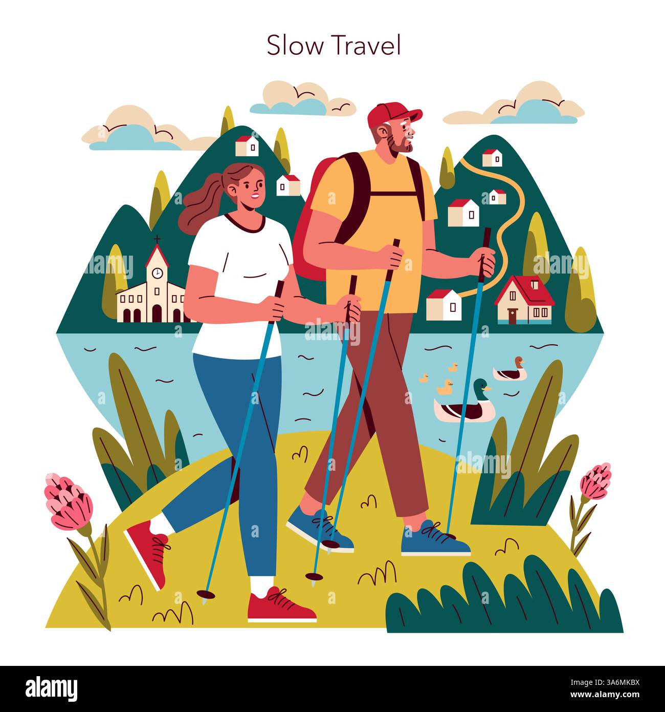 Slow travel promotes a deeper connection with nature and local ...