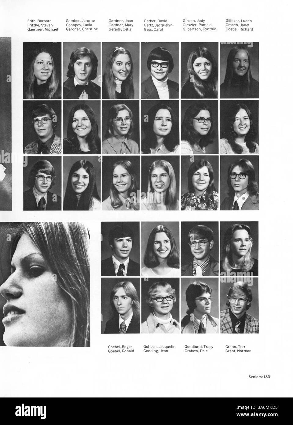 The 1974 edition of Richfield High School's 'Aurean' yearbook documents ...