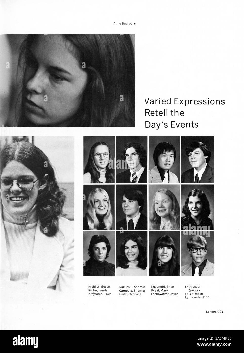 The 1974 'Aurean' yearbook from Richfield High School captures the key ...