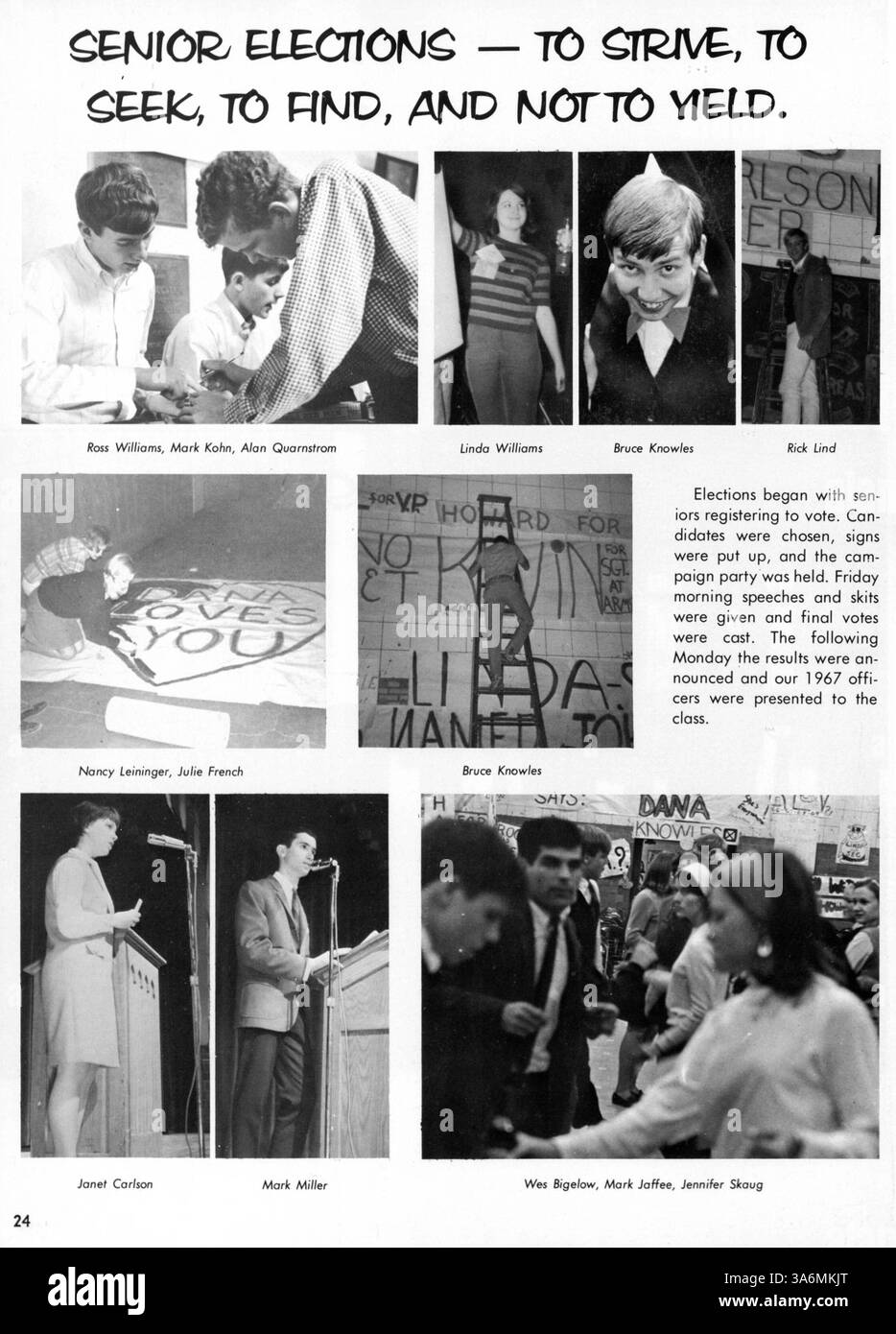 This 1967 yearbook from Southwest High School provides a look into the ...