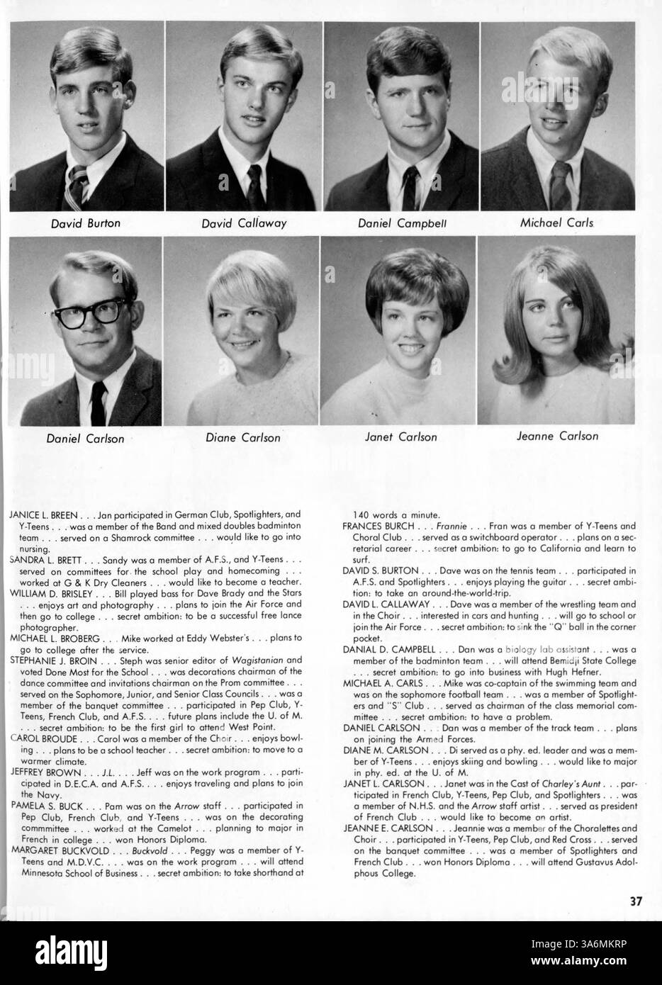The 1967 Southwest High Yearbook showcases the 1966-1967 school year ...