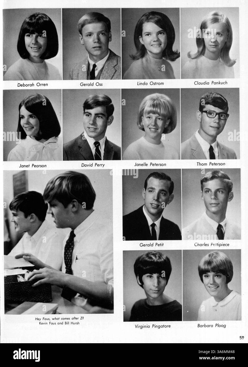 The 1967 Southwest High Yearbook features the key events of the 1966 ...