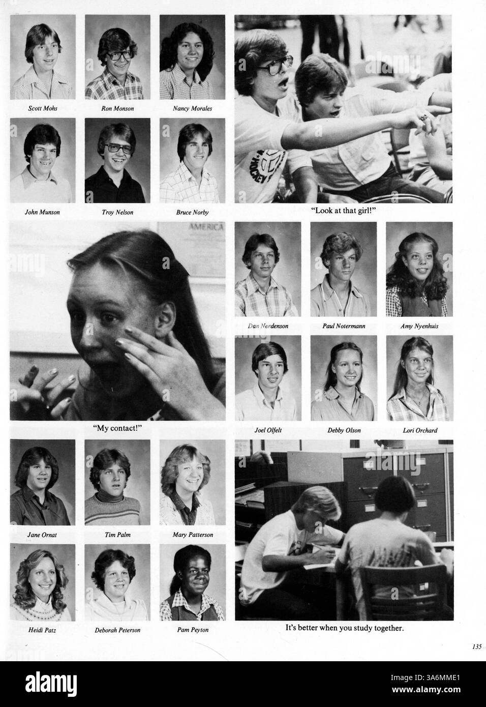 The 1980 Antler yearbook from Minnehaha Academy captures key moments of ...