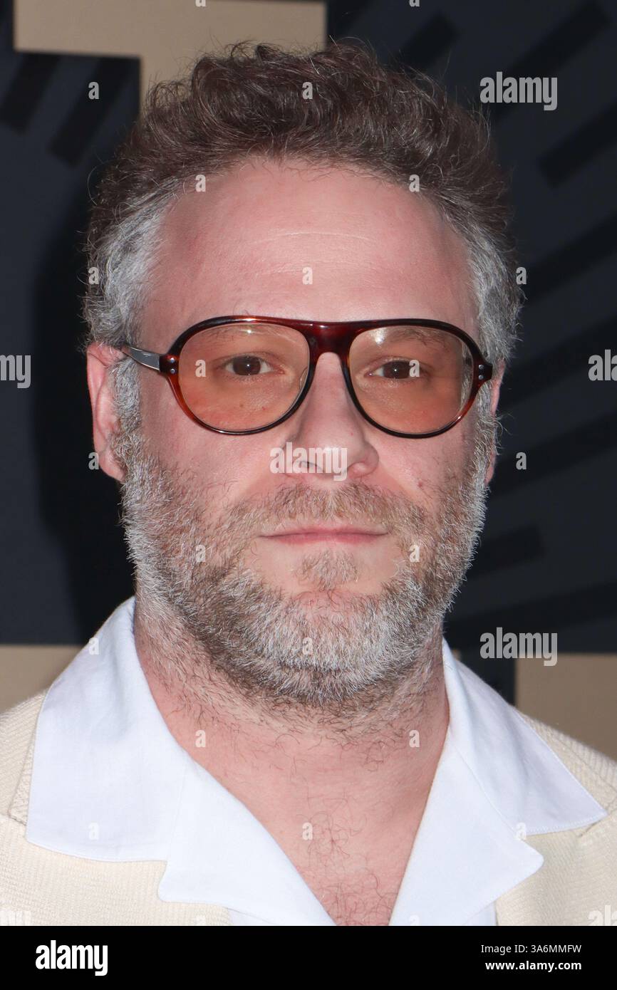 Seth Rogen 03/24/2025 Red Carpet World Premiere of the Apple TV+ Series ...