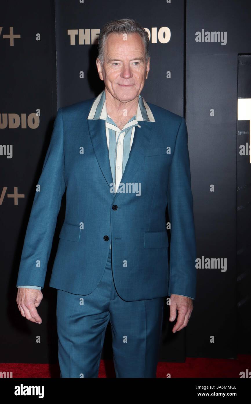 Bryan Cranston 03/24/2025 Red Carpet World Premiere of the Apple TV ...