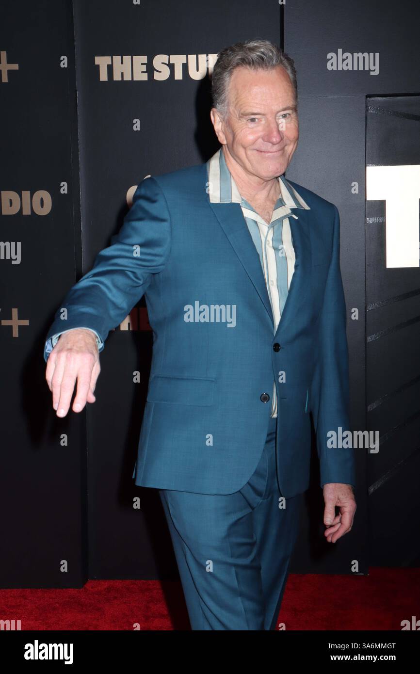 Bryan Cranston 03/24/2025 Red Carpet World Premiere of the Apple TV ...