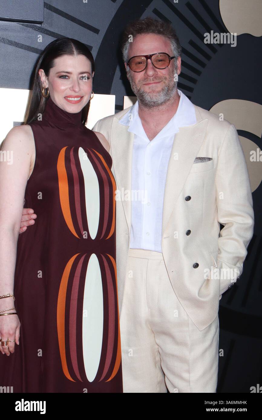 Lauren Miller Rogen, Seth Rogen 03/24/2025 Red Carpet World Premiere of ...