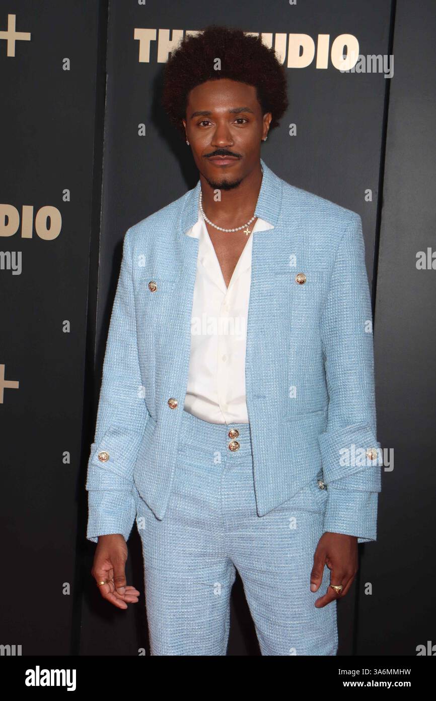 Dewayne Perkins 03/24/2025 Red Carpet World Premiere of the Apple TV ...