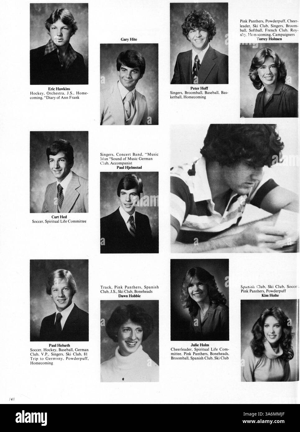 The 1980 Antler yearbook from Minnehaha Academy highlights students ...