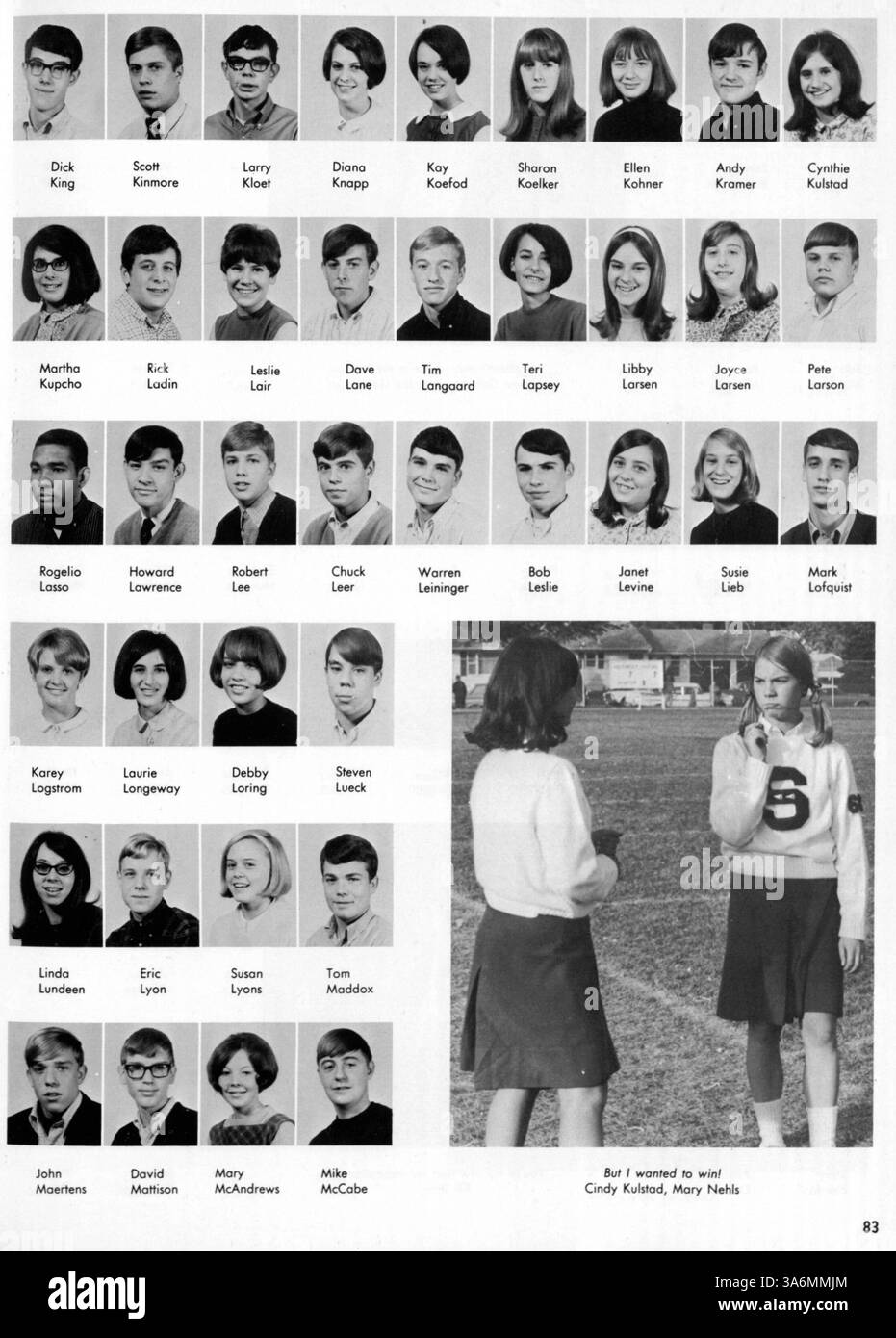 The 1967 southwest high yearbook reflects the 1966 1967 school y hi-res stock photography and ...