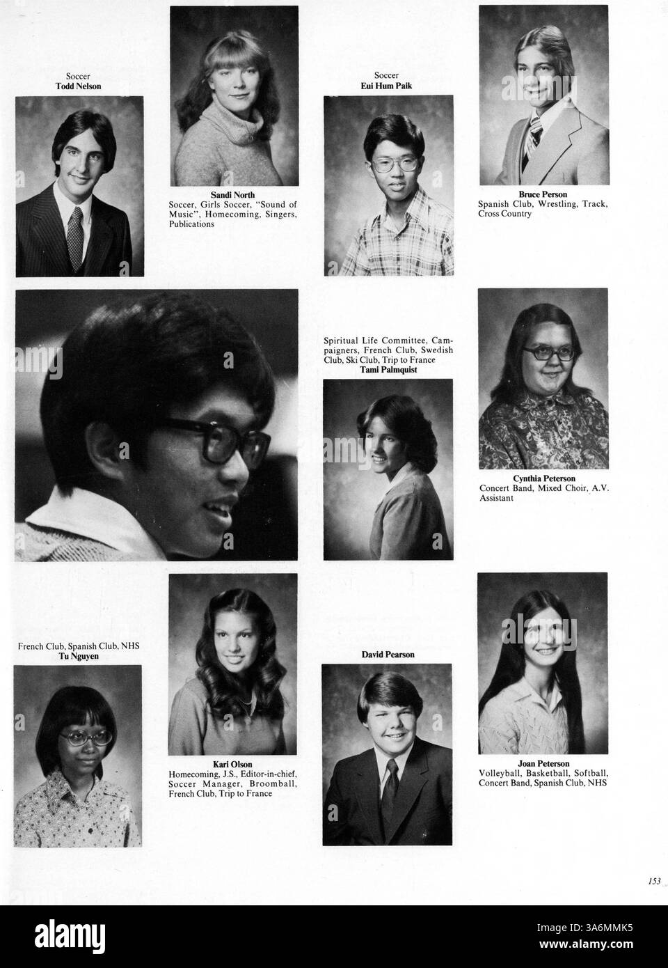 This 1980 Antler yearbook from Minnehaha Academy documents the students ...