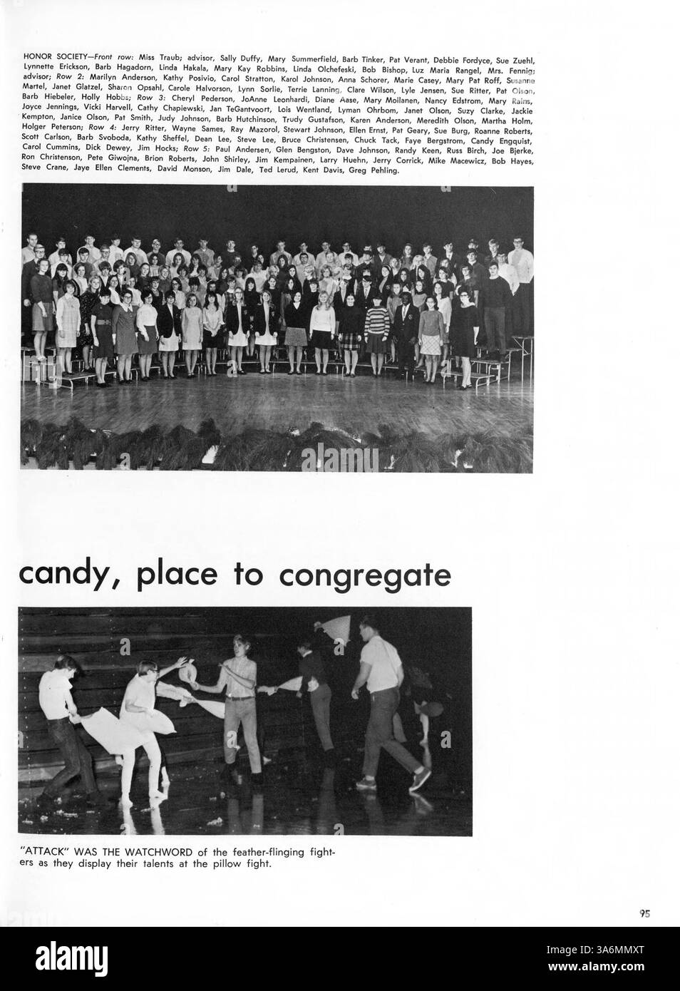 Academic activities throughout the 1968 1969 school year hi-res stock ...