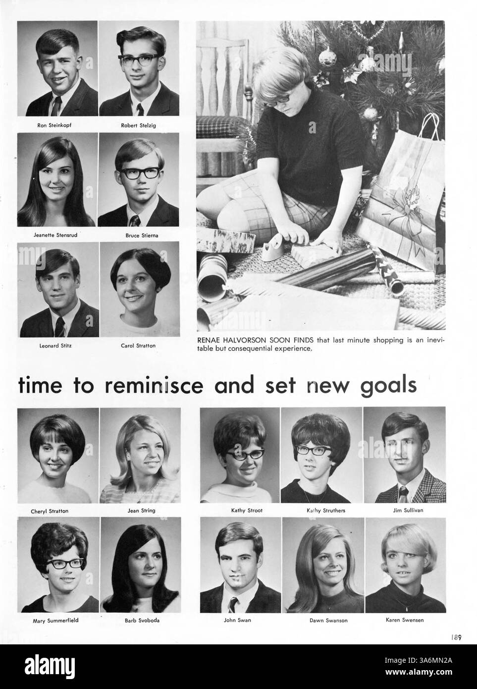 This high school yearbook, 'Profiles '69,' reflects the school’s ...