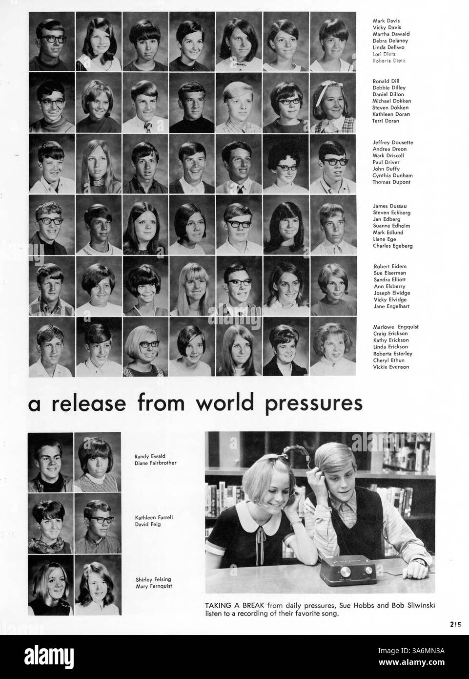 Yearbook documents the 1968 1969 school year at kennedy high school hi ...